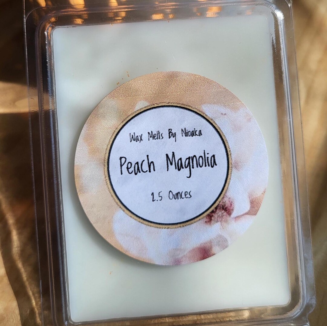 Peach Magnolia | Floral | Sweet | Fruity | Wax Melt | Home Fragrance ...