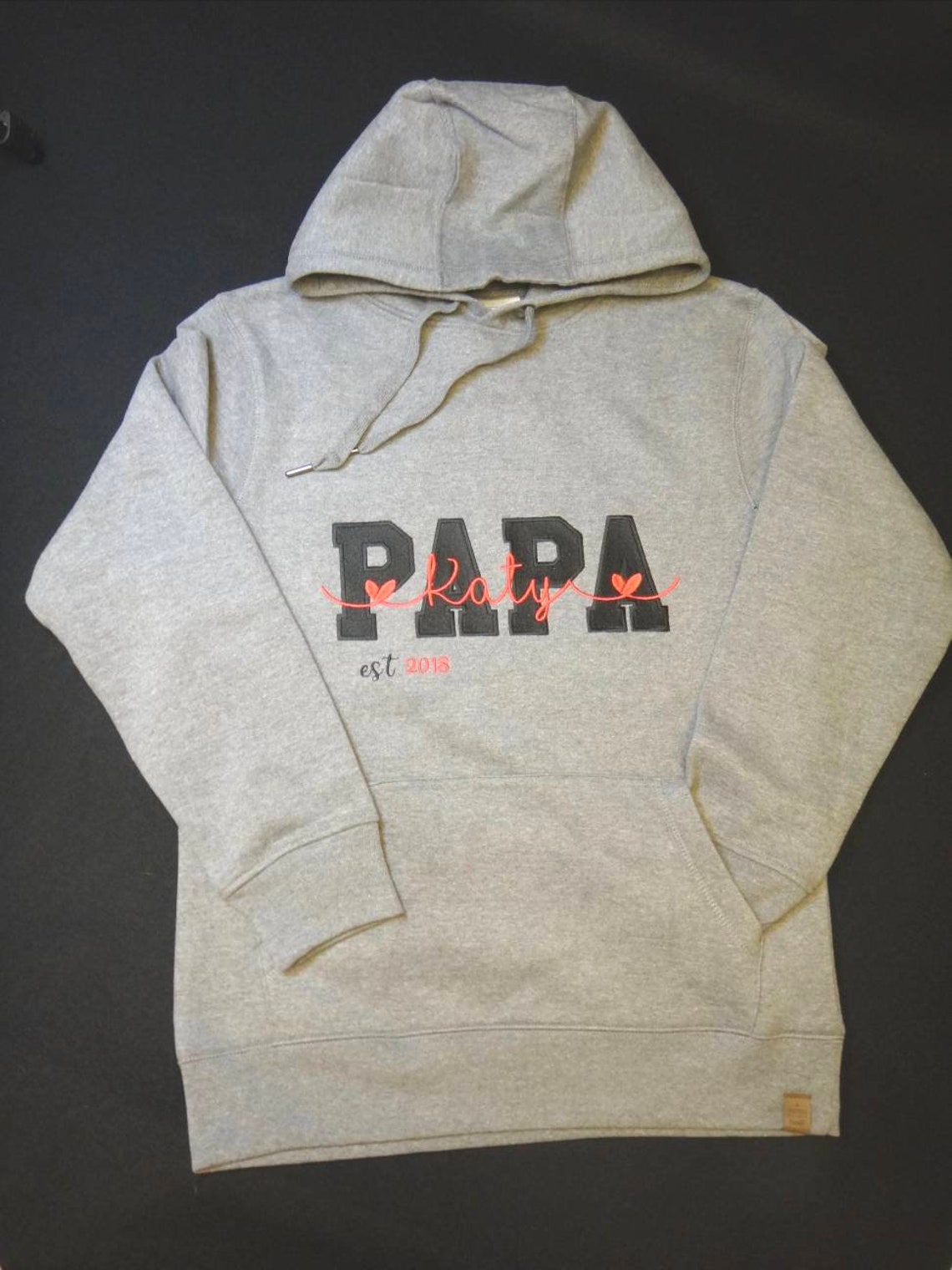 Papa Hoodie Sweater Hoodie Individually Personalized - Etsy UK