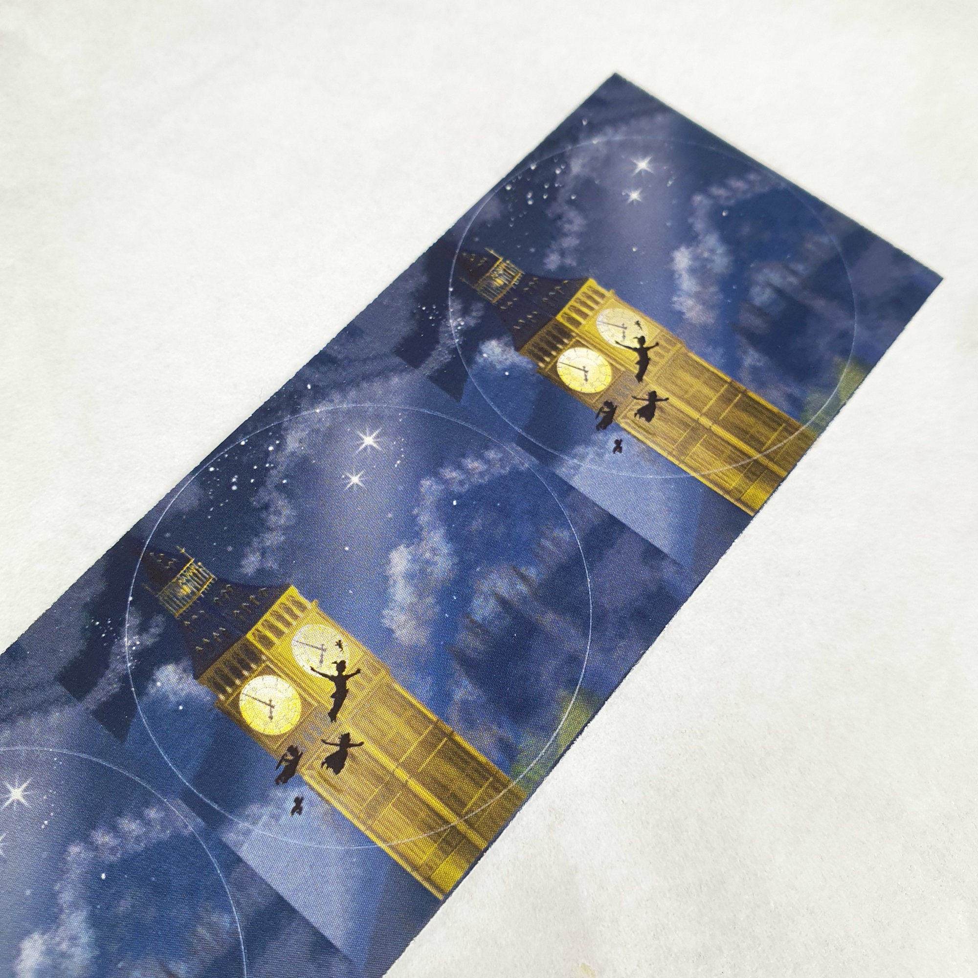 Peter Pan Bookmark, Bookmark, Art Bookmark, Stationary, Digital Art ...