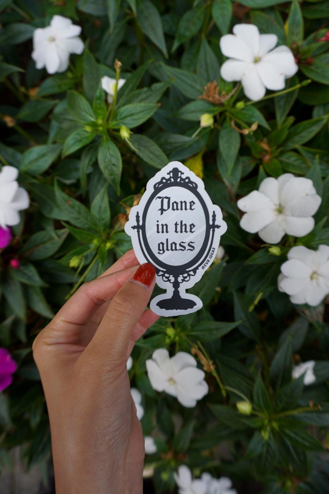 Pane in the Glass Sticker | Weatherproof Laptop Decal - Etsy