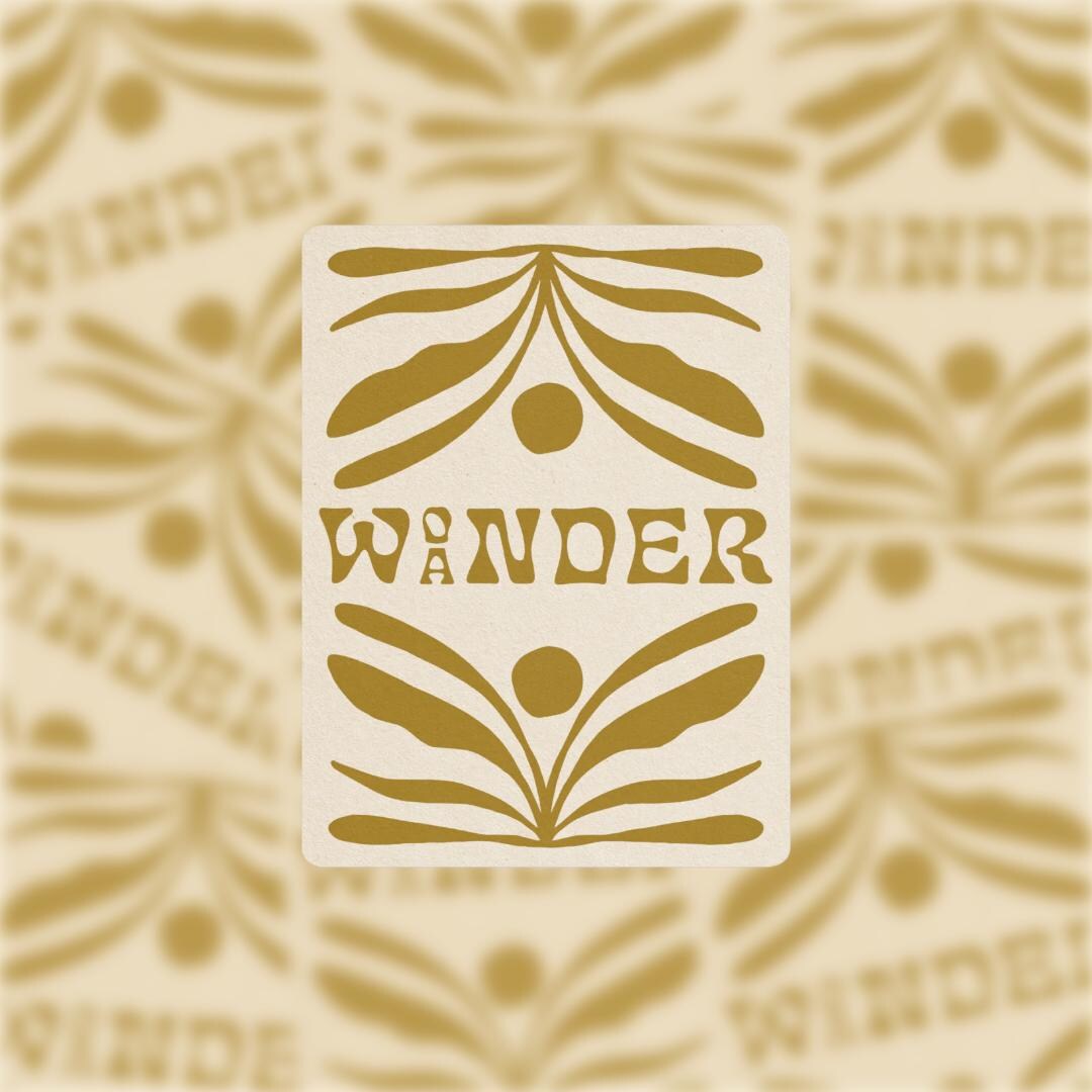 Wonder and Wander, Wander IN Wander! | Vinyl Sticker | for the ...