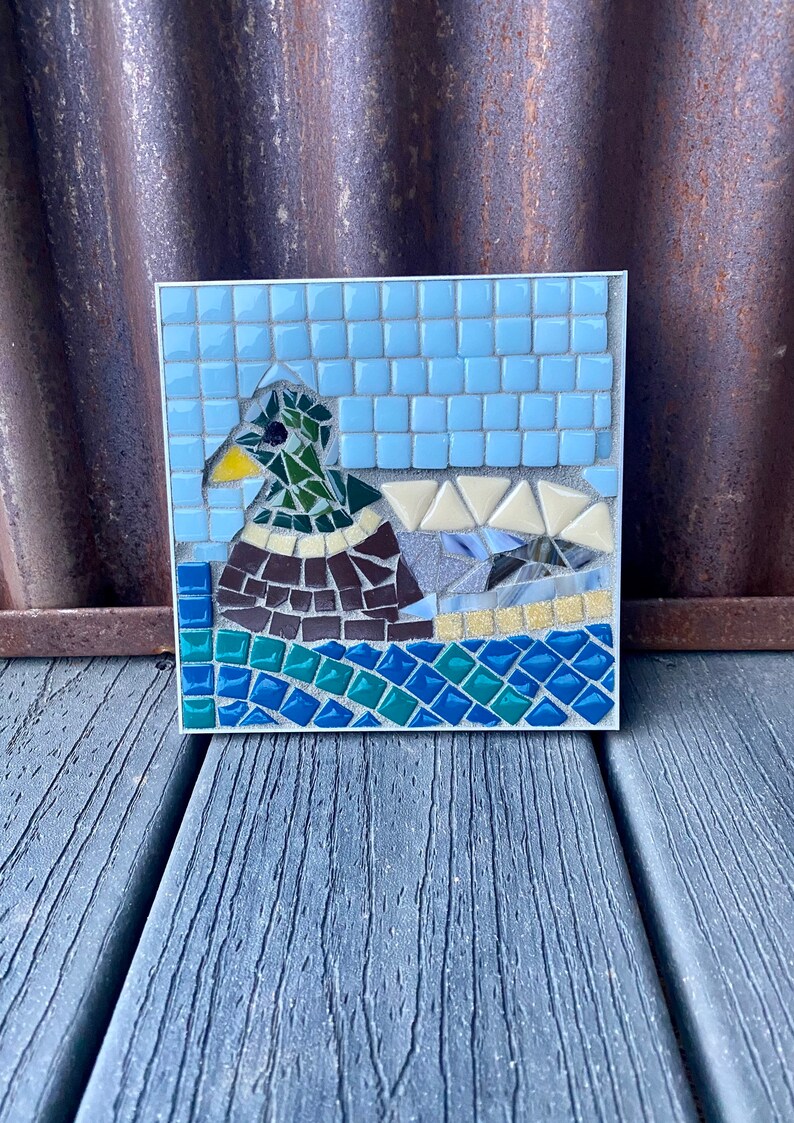 Mallard Duck: Handmade Mosaic - Etsy