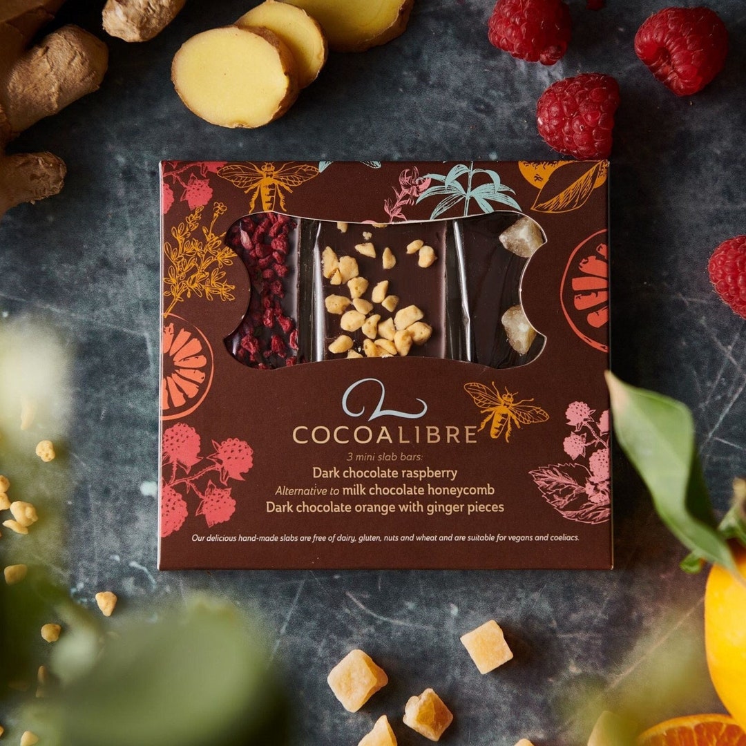 Free From Vegan Chocolate Gift Pack - Vegan, Dairy Free, Nut Free ...