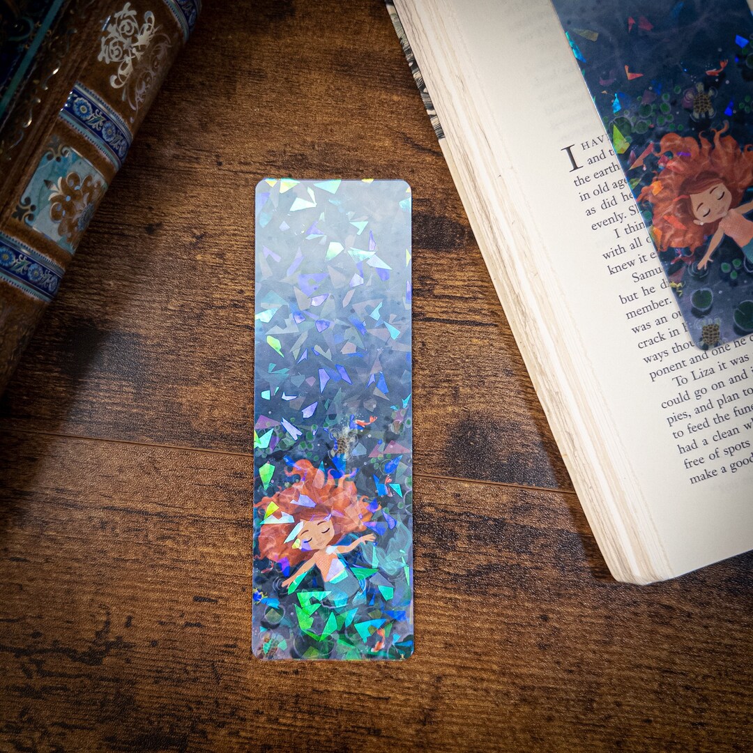 Lake Mermaid Bookmark-mermaid Bookmark-storybook Bookmark-fairytale ...