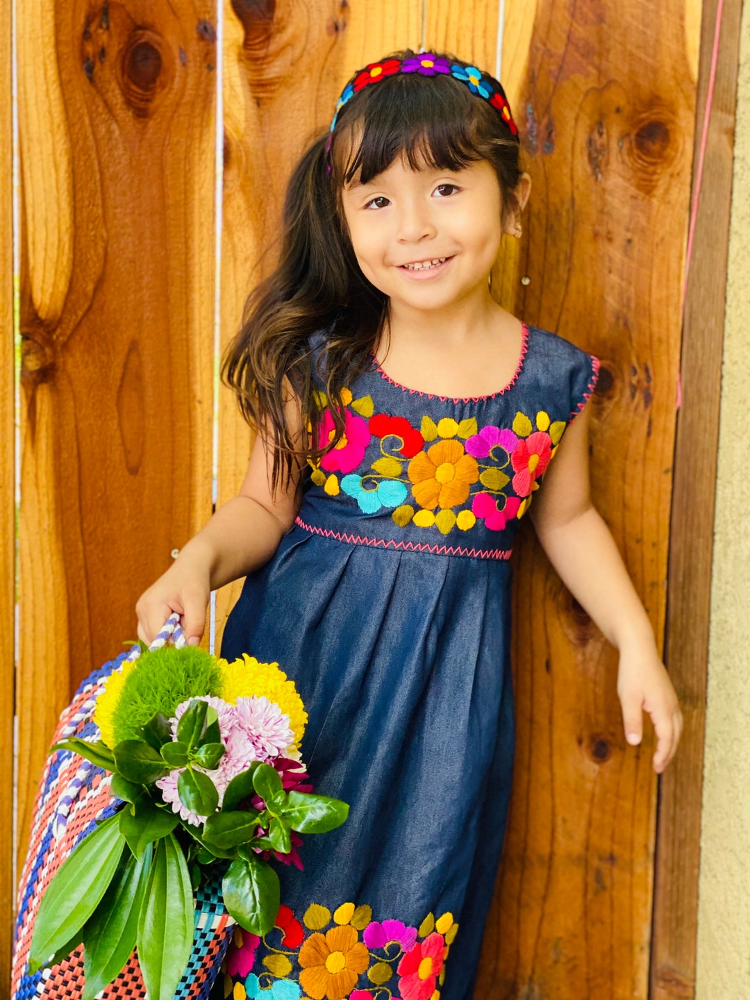 Hand Embroidered Dress - Etsy