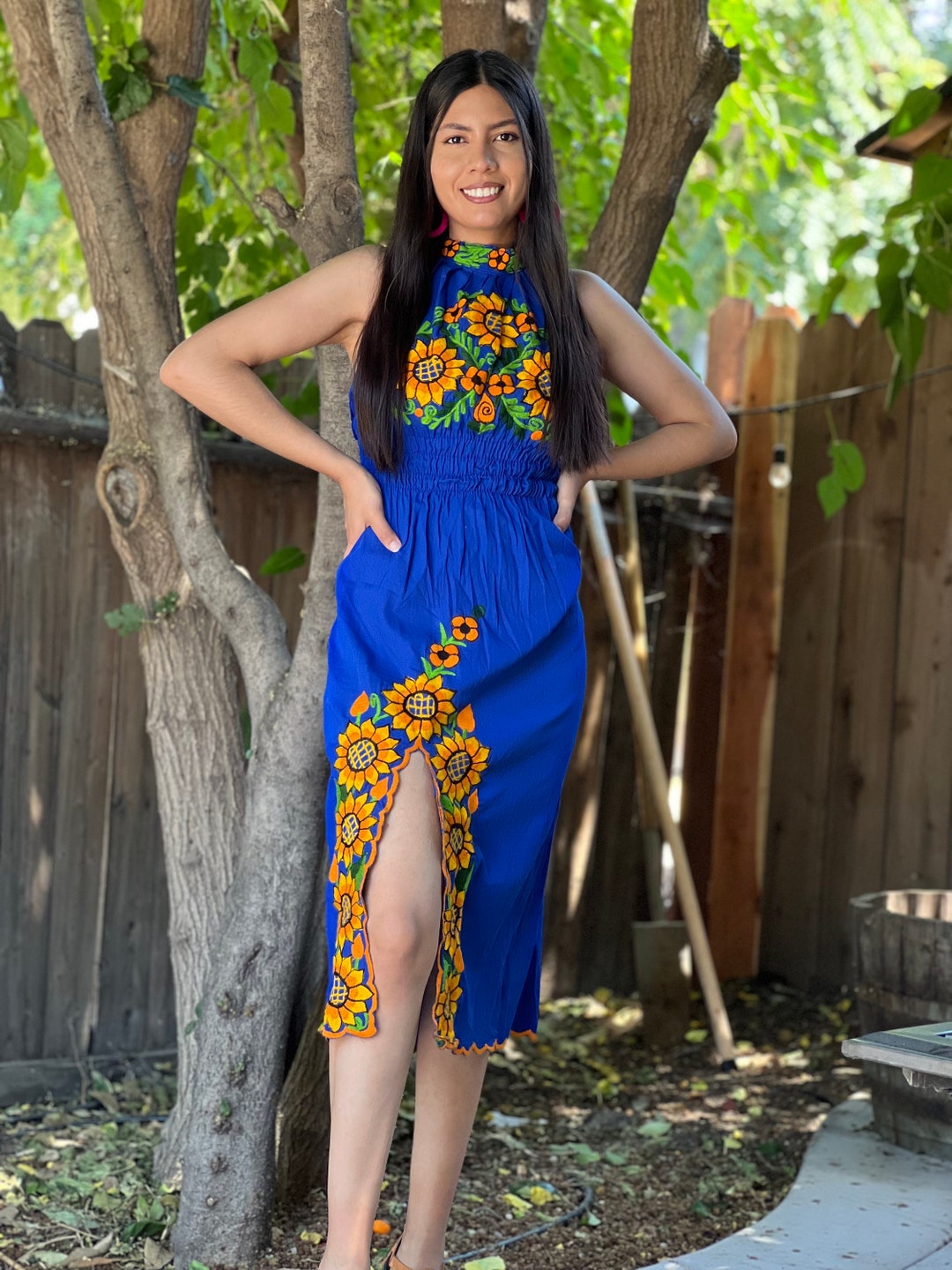 Embroidered Dresses - Etsy