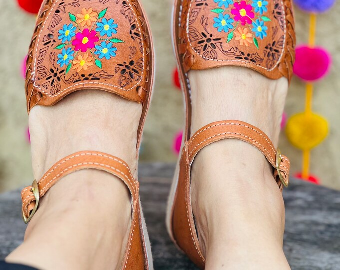 Huaraches 7 Flores - Etsy