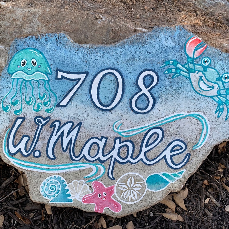 Hand Painted Stones - Etsy