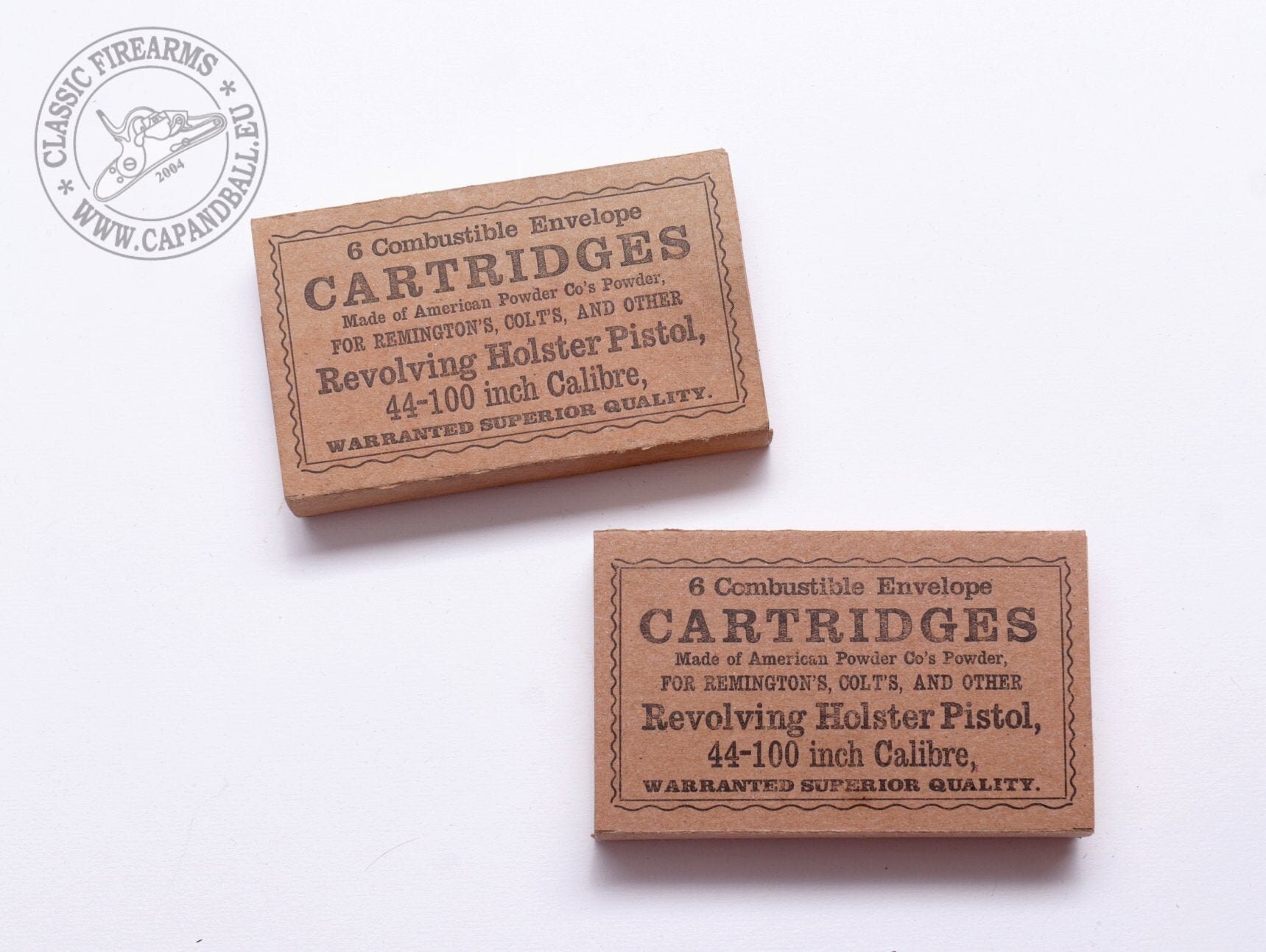 Civil War Revolver Cartridge Box in .44 Caliber (2pc) - Etsy