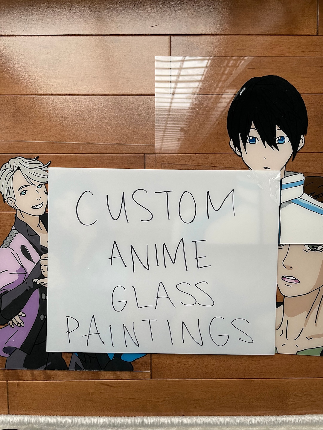 Custom Anime Glass Painting - Etsy