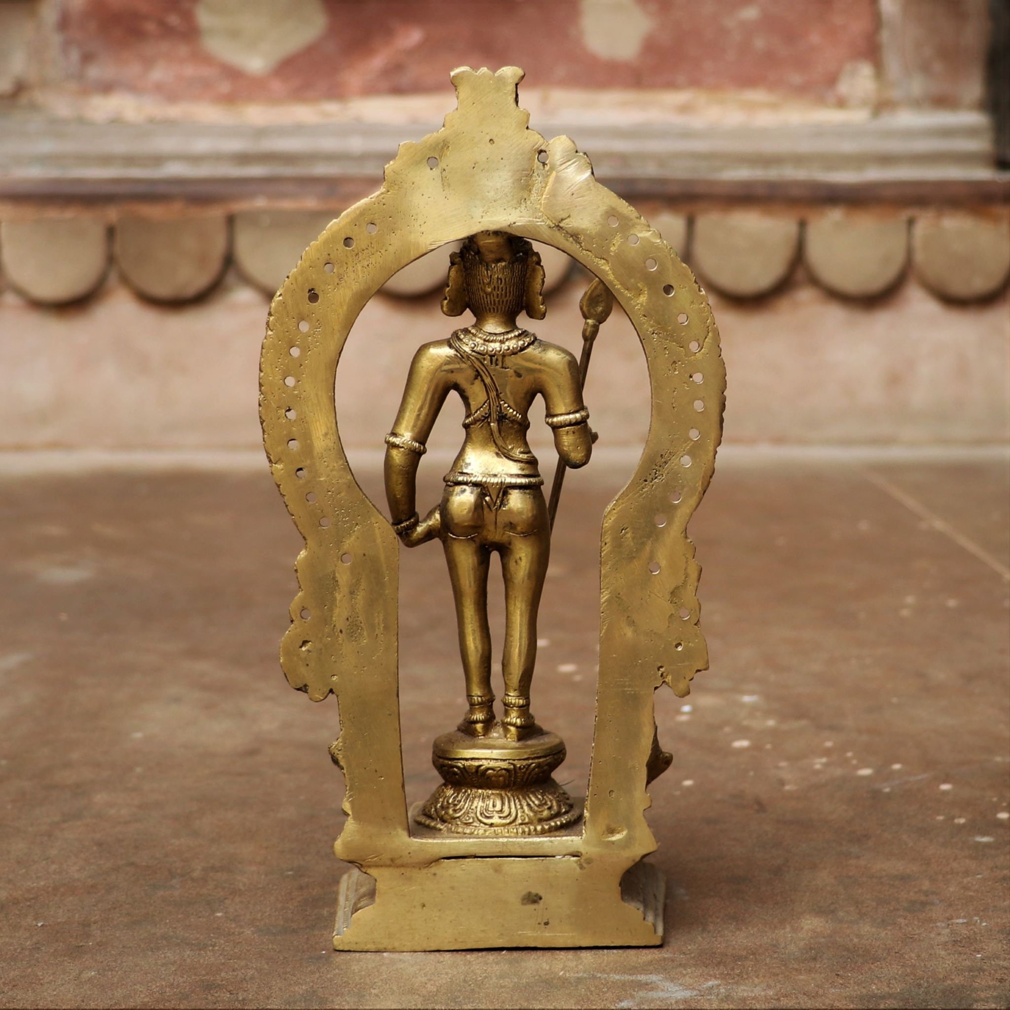 BESTSELLERINDIA Fine Crafted Brass Murunga Karthikeya Statue Standing ...