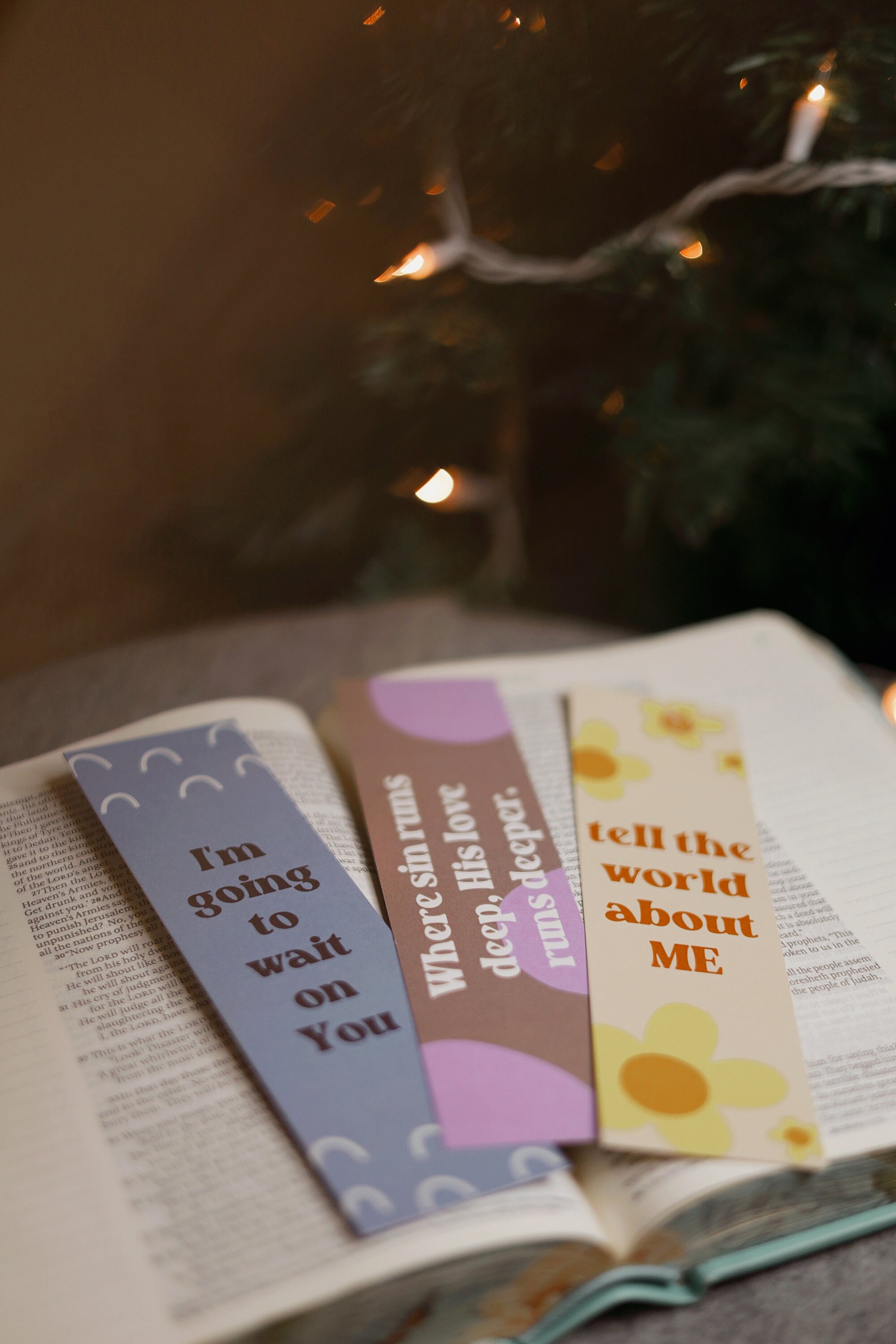 Set of 3 Faith Based Bookmarks Bible Bookmarks | Etsy