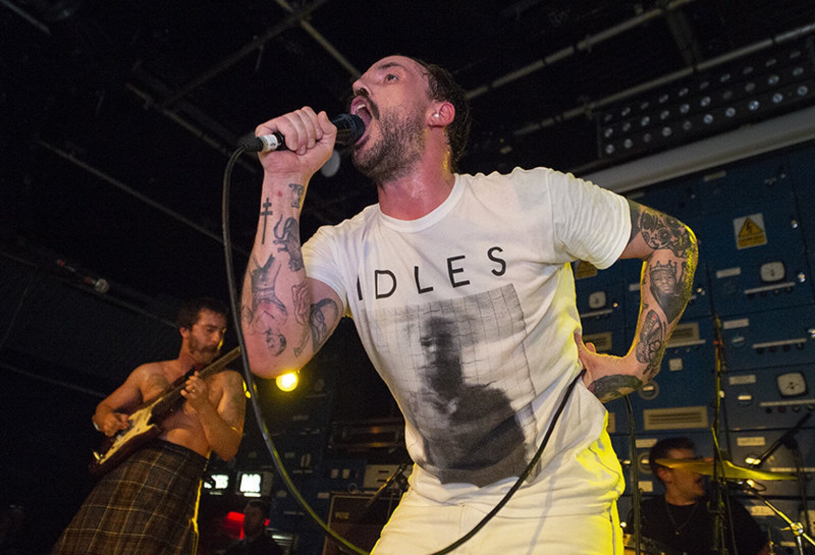 Idles affiche /print Joe Talbot sur scène à Manchester | Etsy