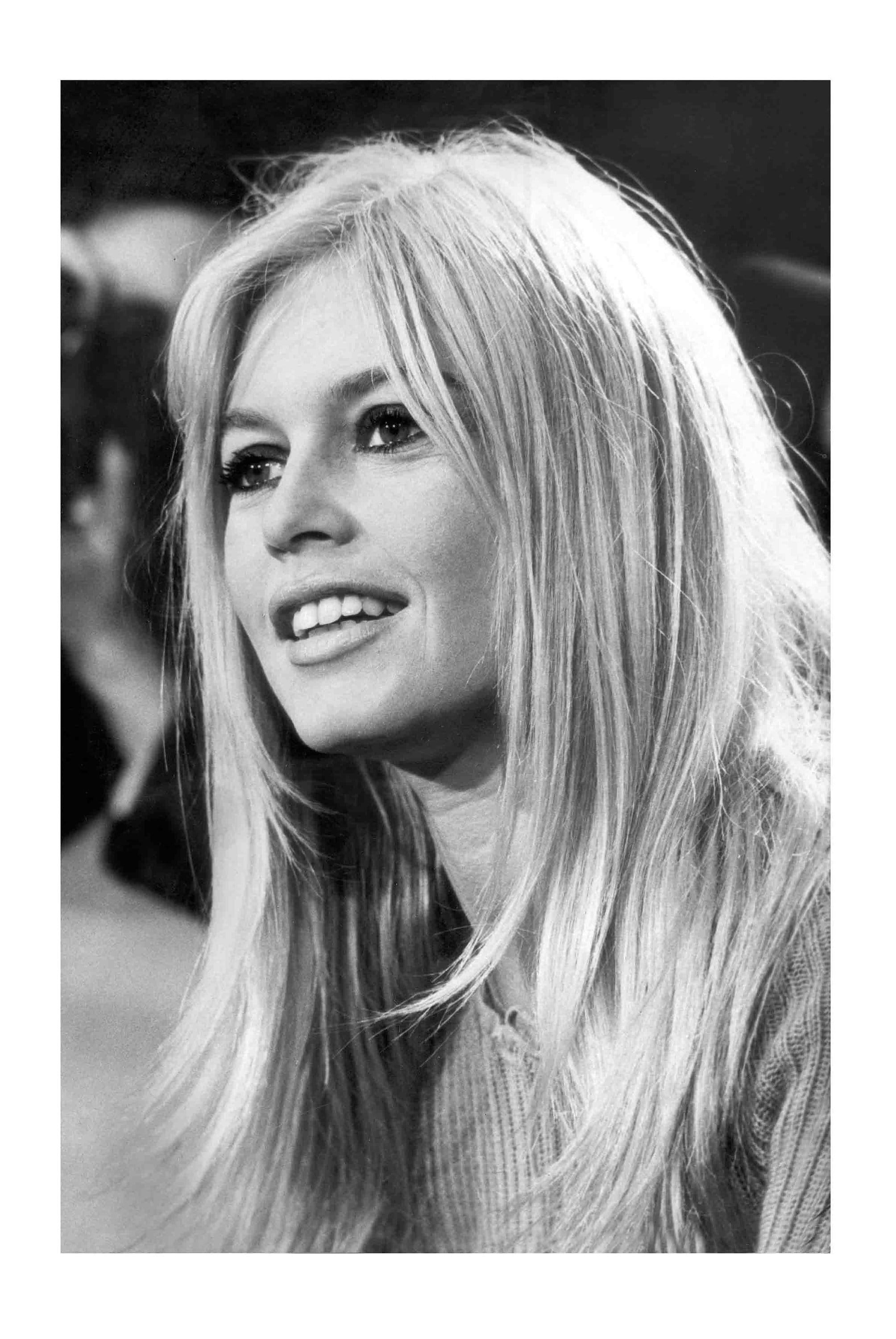Brigitte Bardot movies poster / print smiling portrait at | Etsy