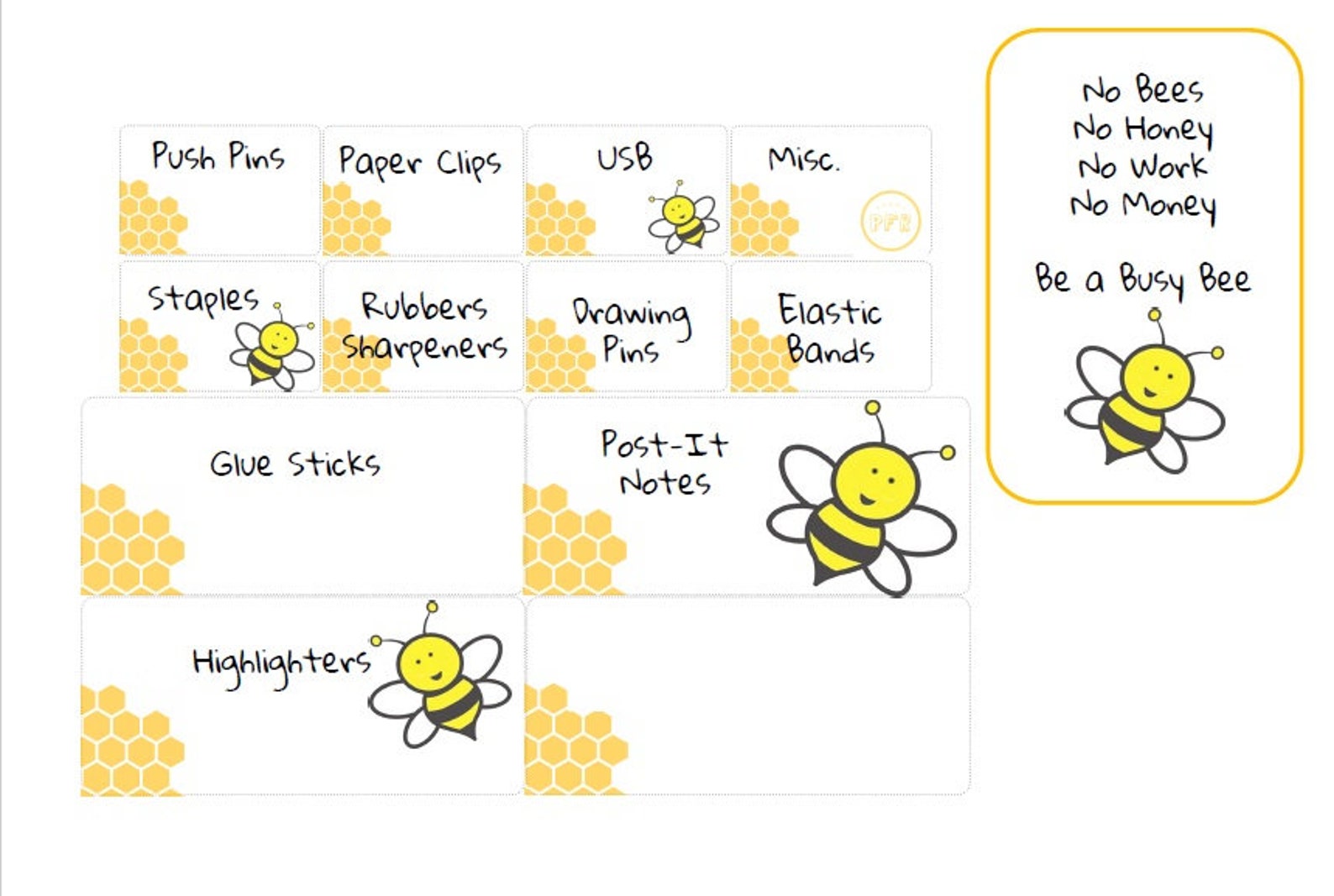 12x Teacher Toolbox Beehive Labels INSTANT DOWNLOAD EDITABLE - Etsy