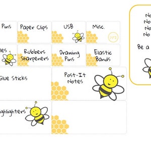 12x Teacher Toolbox Beehive Labels, INSTANT DOWNLOAD EDITABLE, Teacher ...