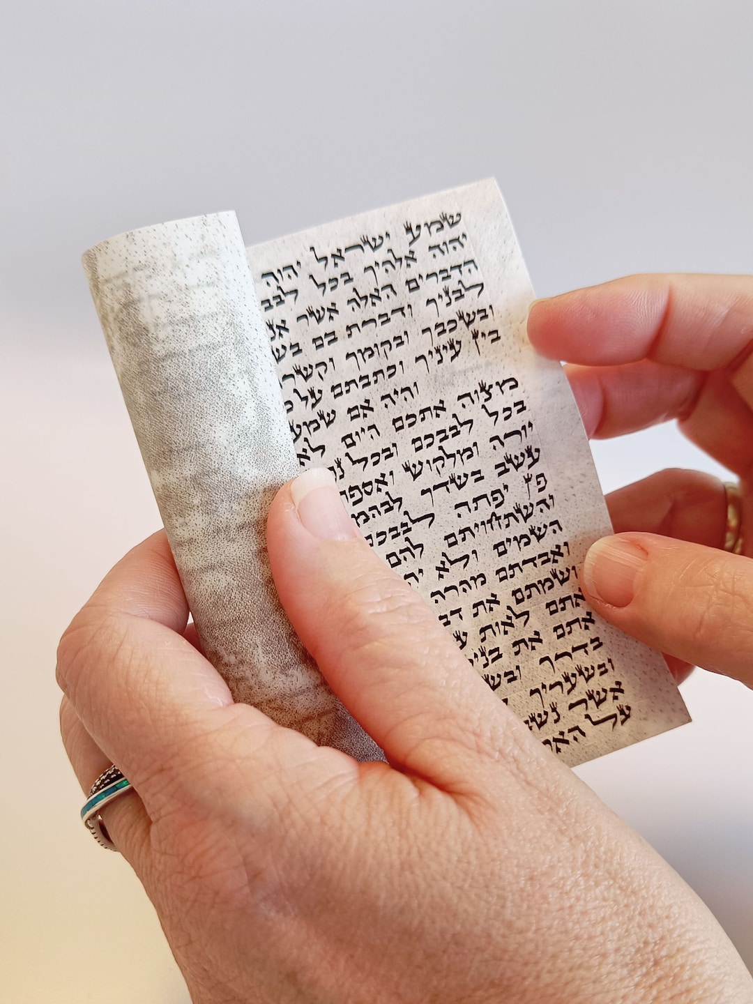 Kosher Mezuzah Scroll. Best Quality, 5 12 Cm.made in Israel, Hand ...