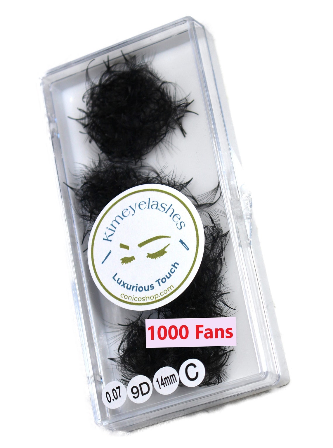 1000 Premade Fans 4D 5D 6D 7D Mega Volume Loose Fans C D - Etsy