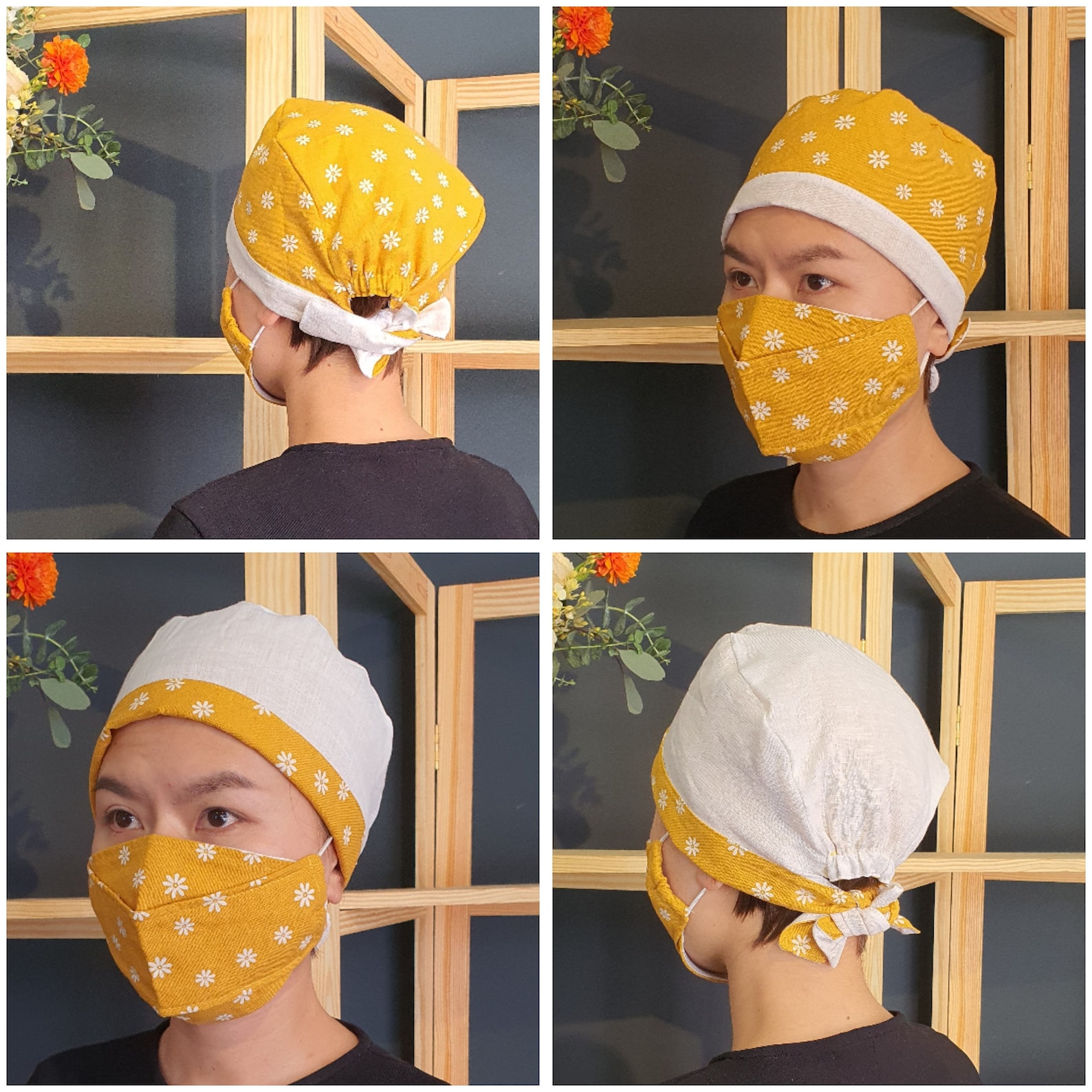 Surgical Scrub Caps Reversible Surgery for Men Women - Etsy