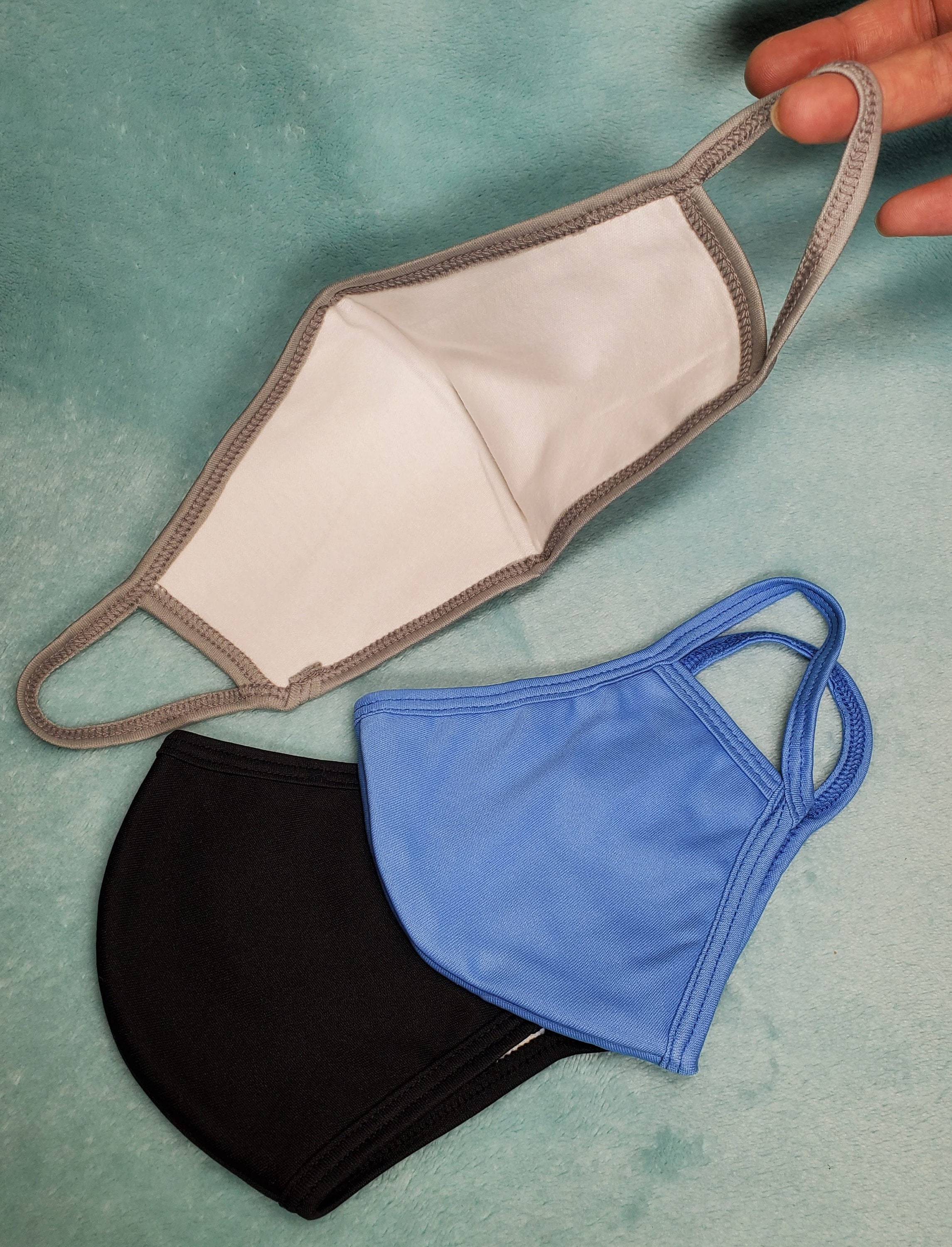 10 PACK SALE Soft Neutral Face Mask 3 Layers Snuggle Design | Etsy