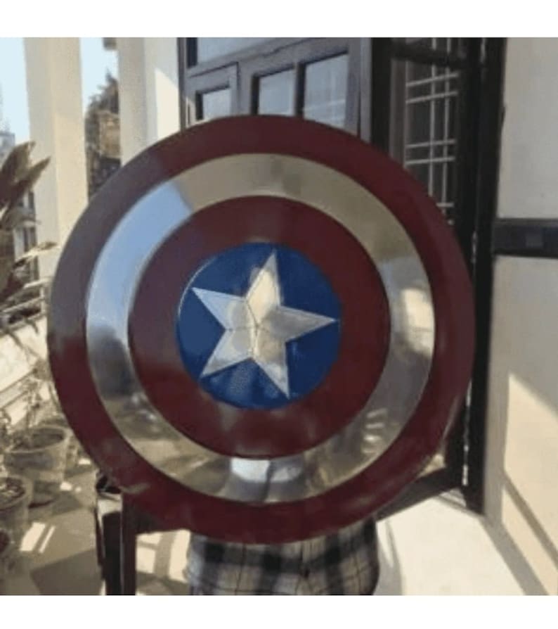 Winter Soldier Captain America Shield Metal Prop Replica Shield ...
