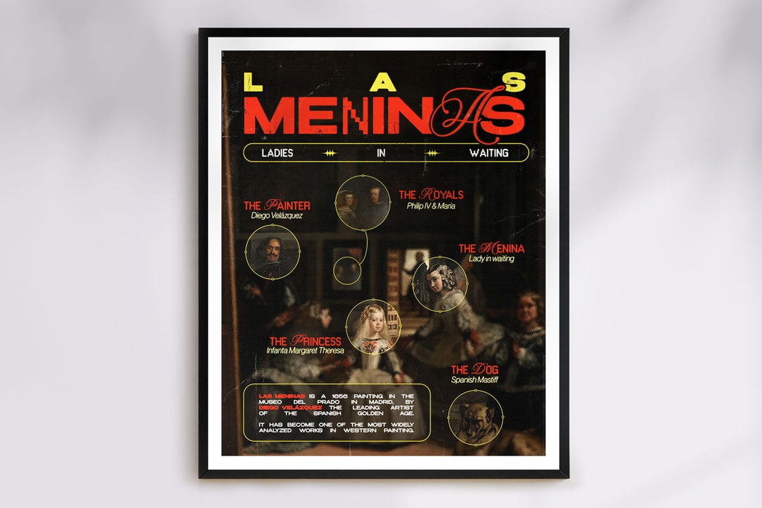 Las Meninas by Velázquez Art Print | Baroque, Eclectic Wall Decor ...