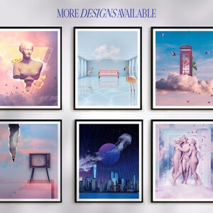 The Truman Show Collage Art Print | Gift for Movie Lover, Surreal Wall ...