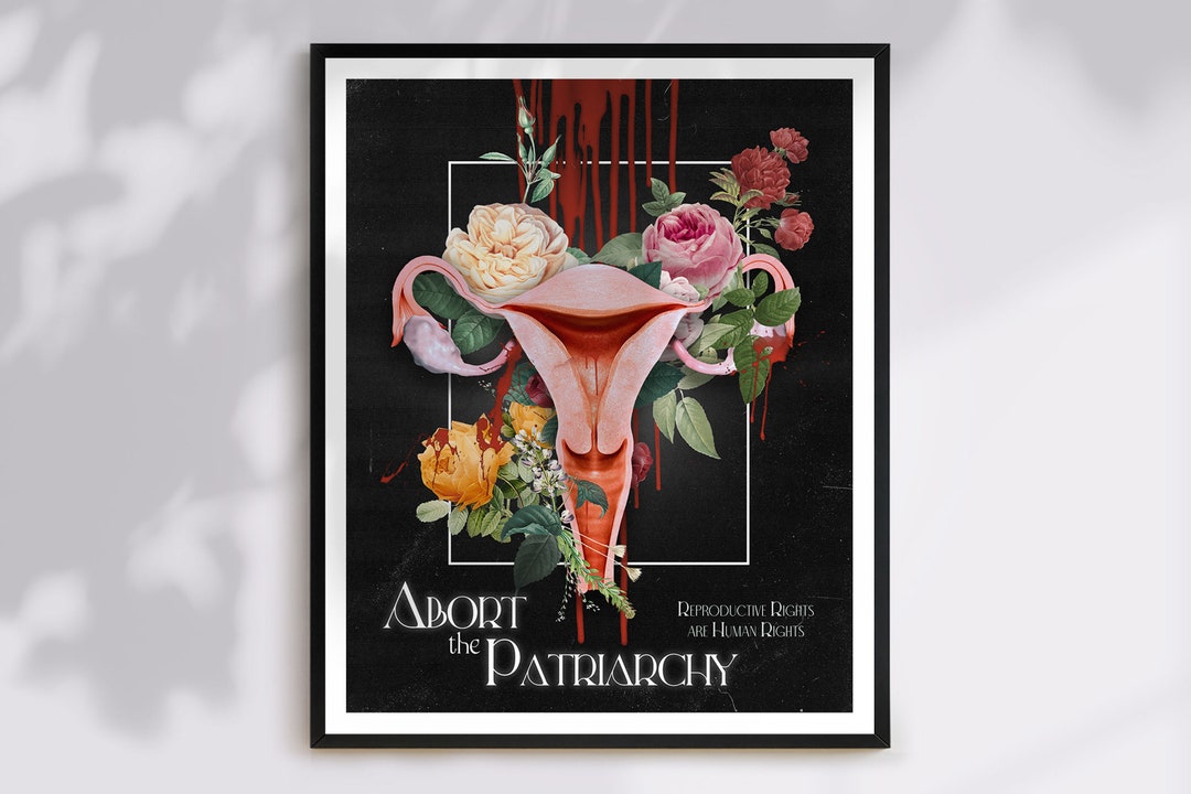 Pro-choice Art Print Roe V. Wade Collage Art, Gift for Feminist ...