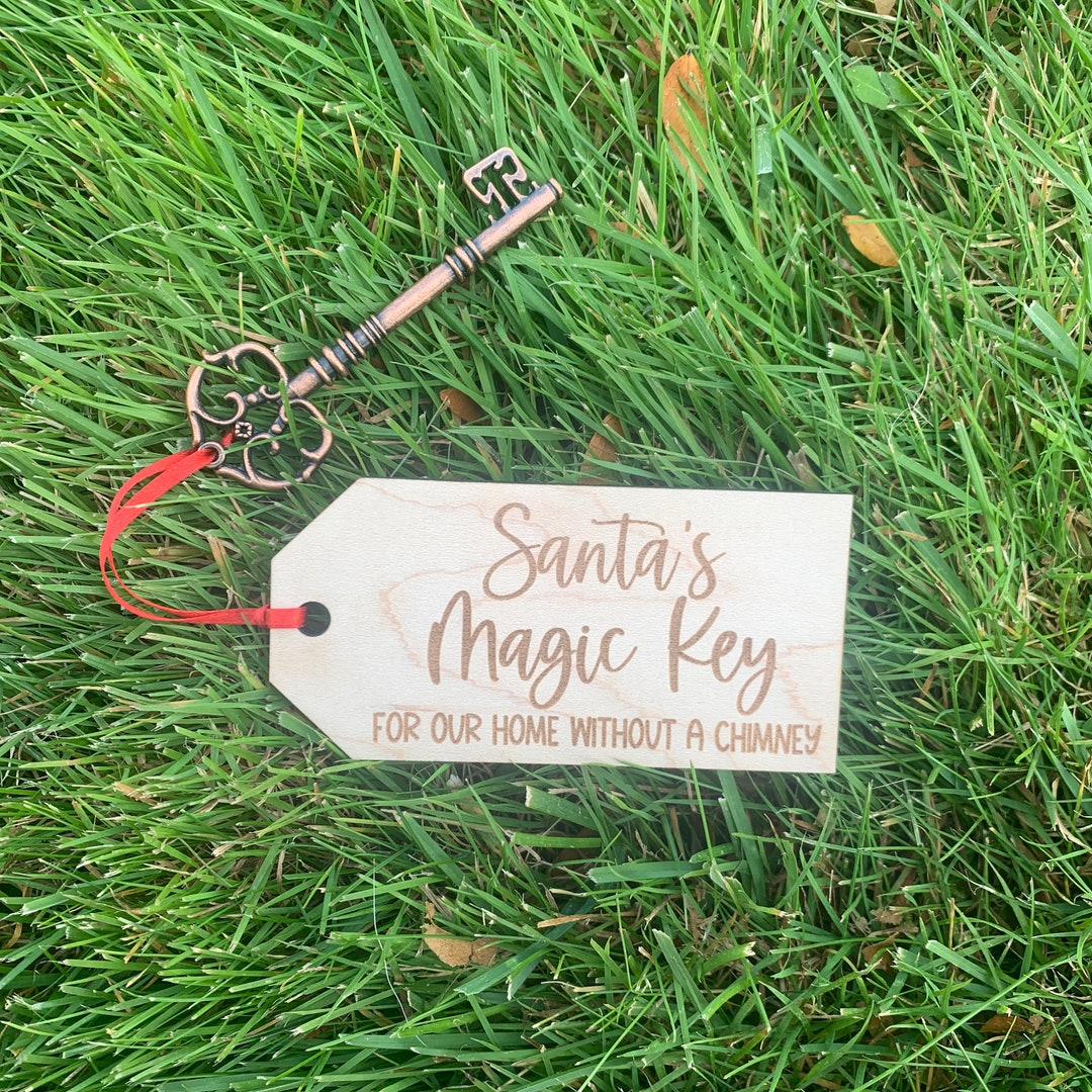 Santa's Magic Key // SVG + PDF - Etsy