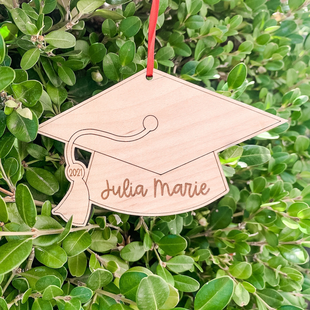 Graduation Cap Ornament // SVG + PDF - Etsy