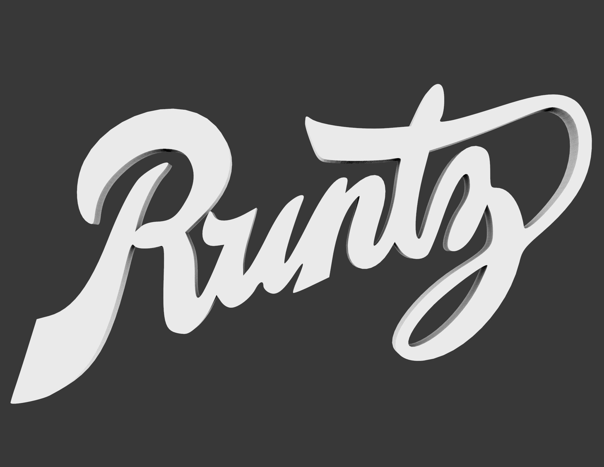 White Runtz Logo