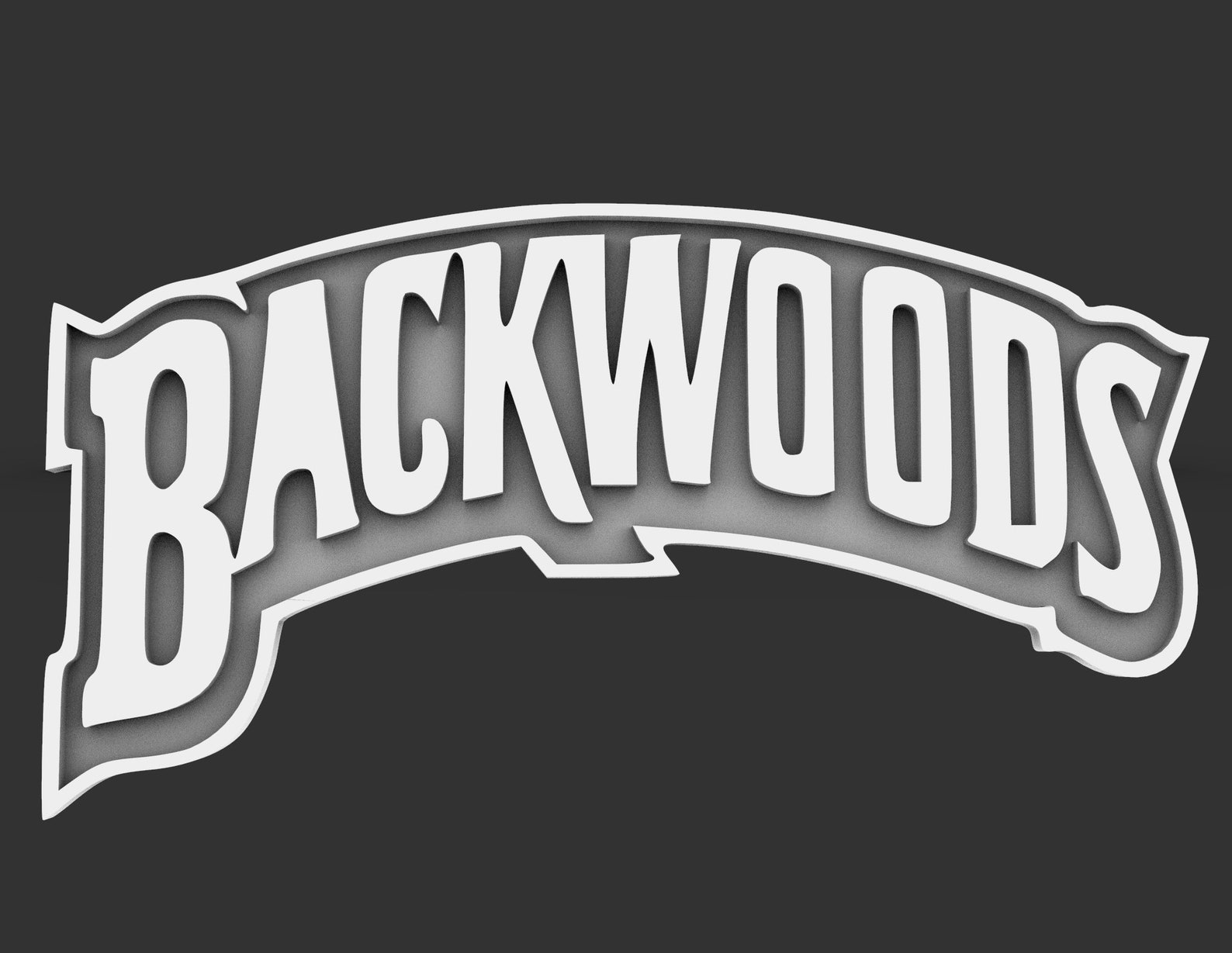 Backwoods Logo STL 3D Backwoods logotype STL File CNC | Etsy