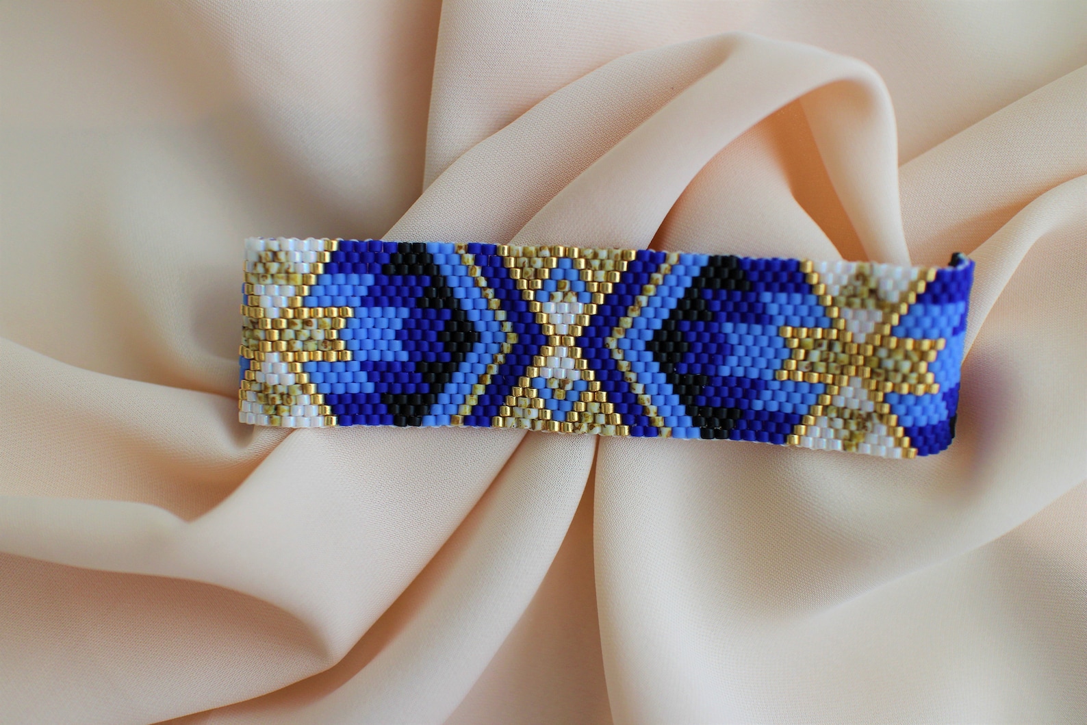 Bracelet de perles Miyuki, bracelet de perles géométriques, bracelet de ...