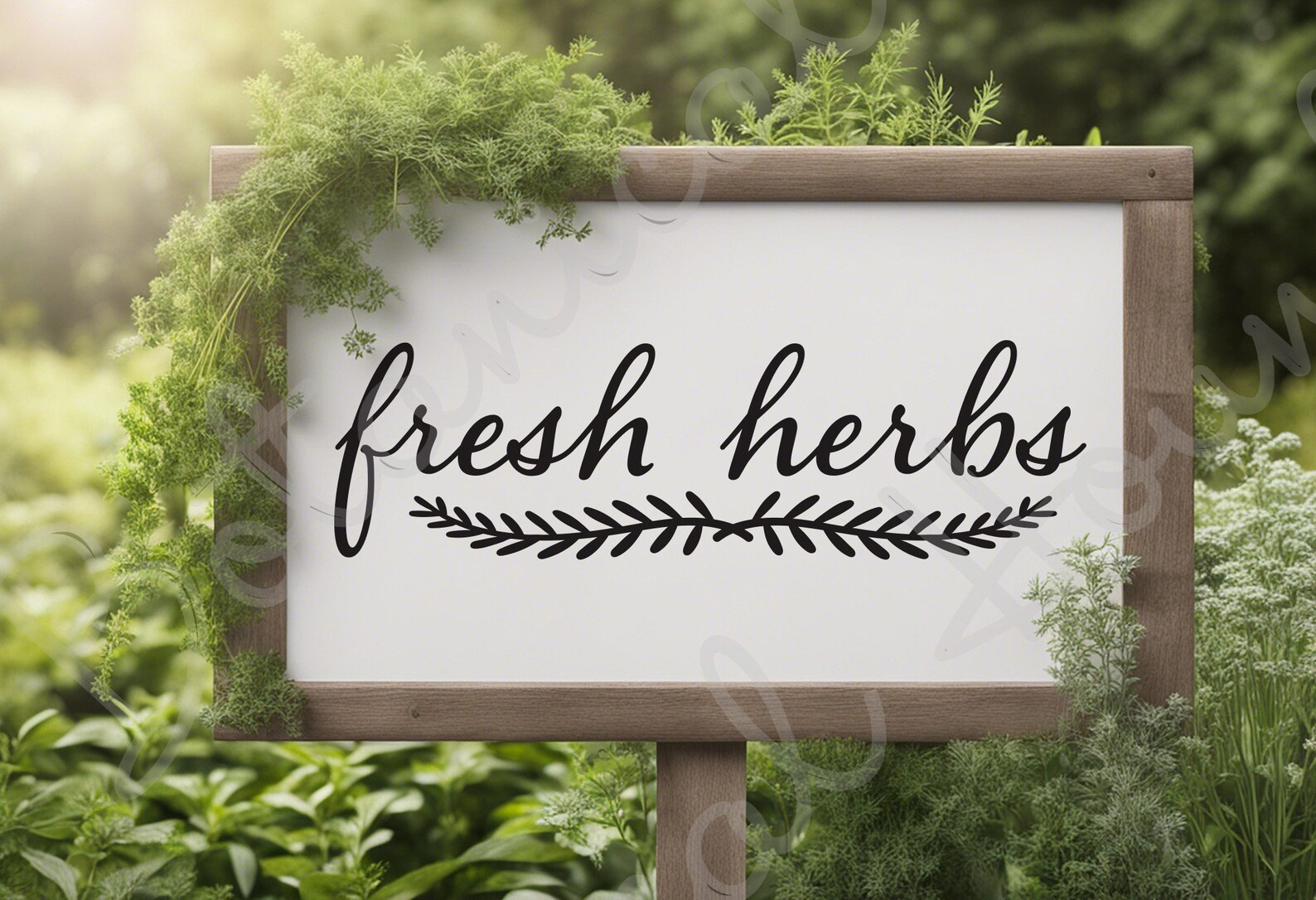 Fresh Herbs SVG Cut File for Cricut and Silhouette - Etsy
