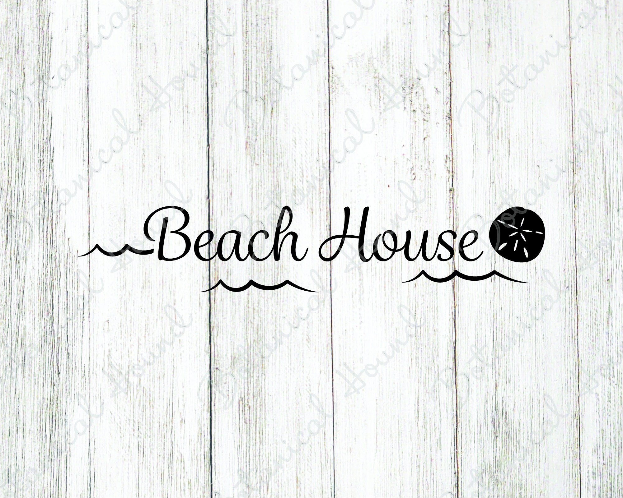 Beach House SVG Cut File for Cricut and Silhouette Vacation - Etsy Ireland