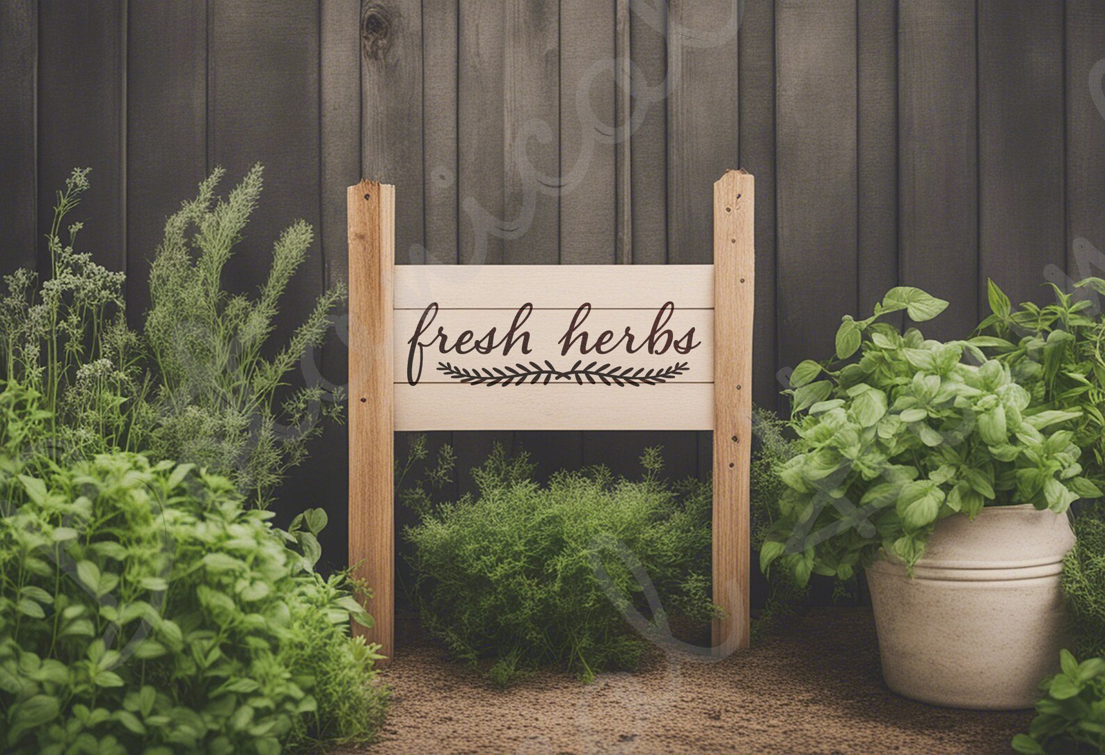 Fresh Herbs SVG Cut File for Cricut and Silhouette - Etsy