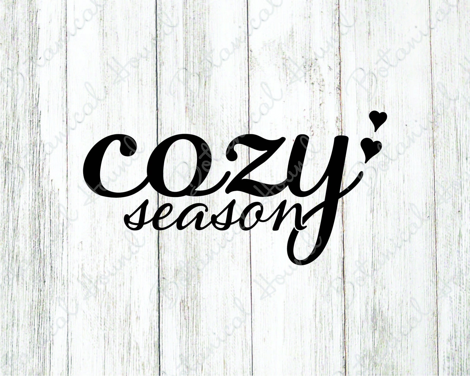 Cozy Season SVG Cut File for Cricut and Silhouette - Etsy