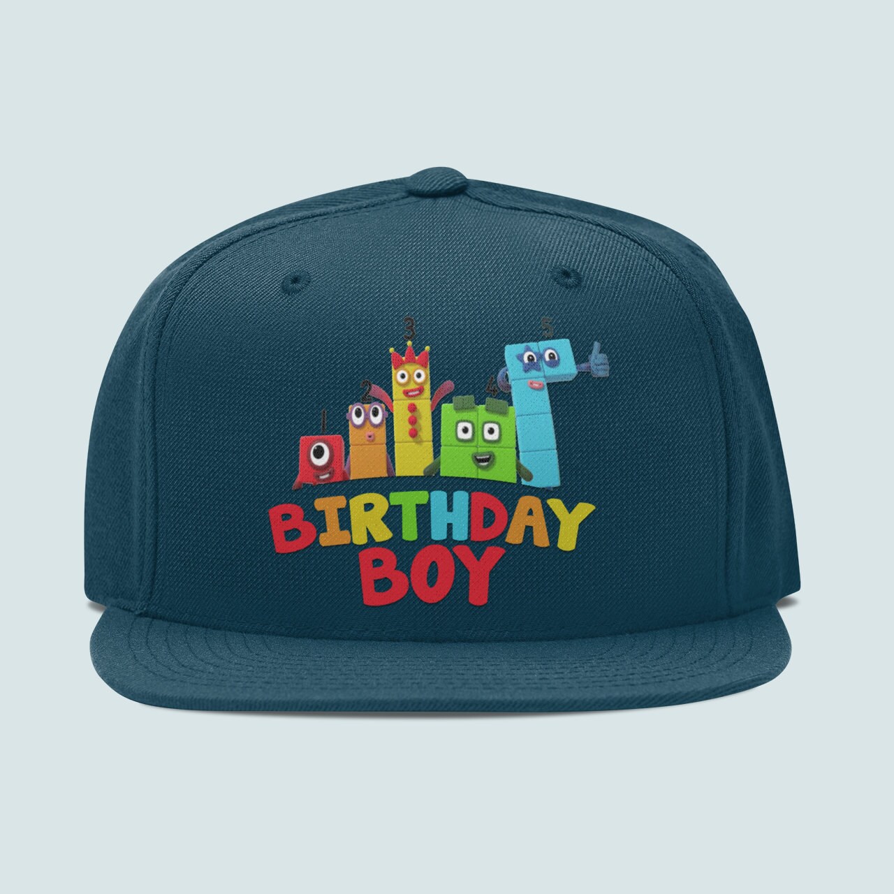 Numberblocks Birthday Boy Design, Boy Birthday Printable File for T ...