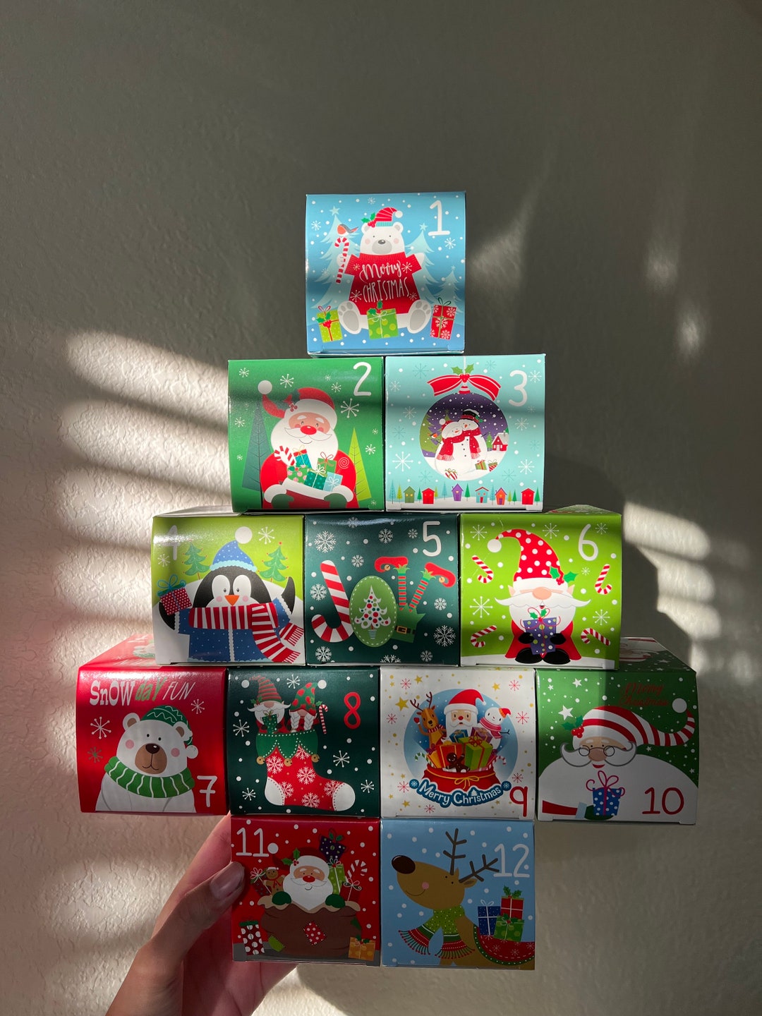 12 Day Slime Advent Calendar (2oz) - Etsy