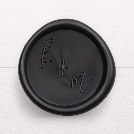 Custom Initials Wax Seal Wedding Wax Seal Monogram Wax Seal - Etsy