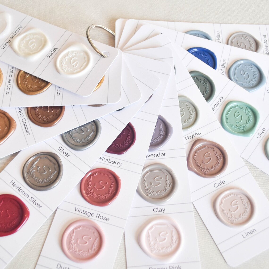 Vintage Monogram Wax Seal Wedding Monogram Wax Seal Antique - Etsy