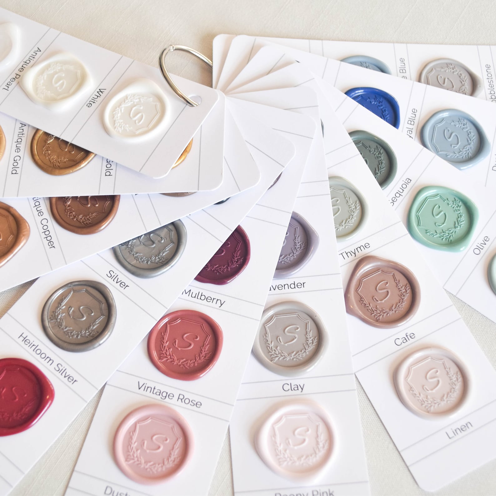 Palm Leaf Wax Seal, Tropical Wedding Wax Seal, Botanical Wax Seal, Wax ...