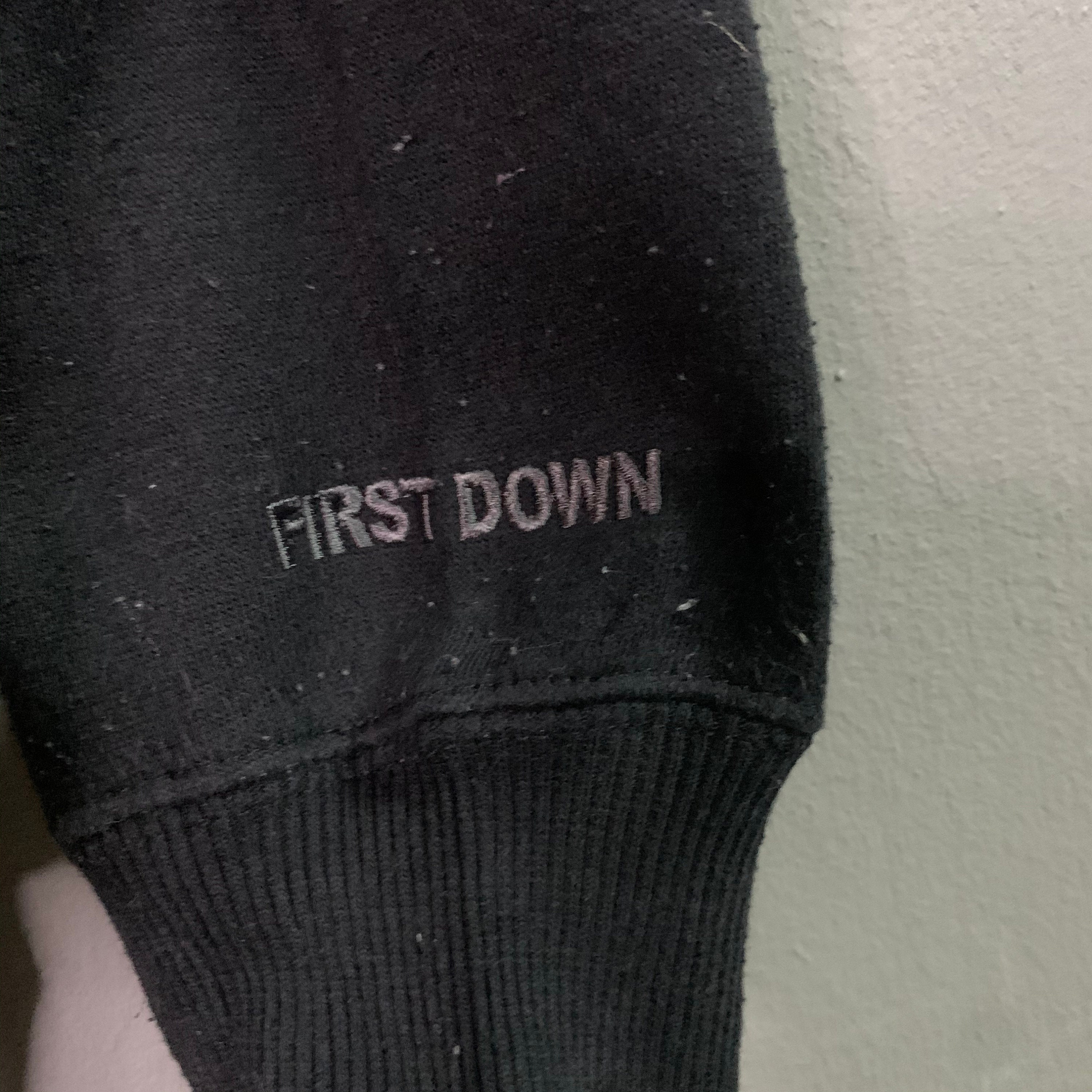 Vintage First Down Exploration Gear Mountain Crewneck sudadera suéter ...