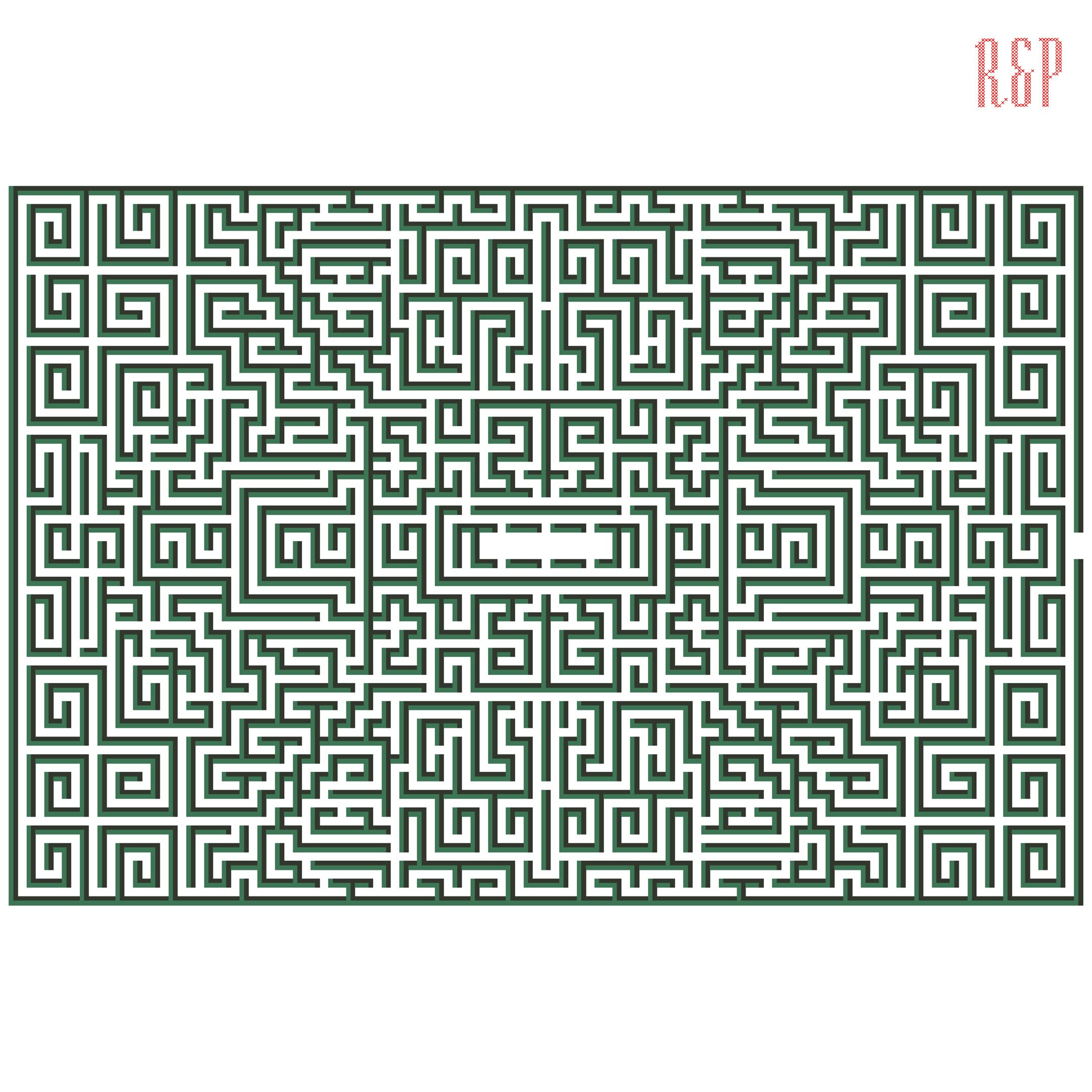 Overlook Hotel Hedge Maze