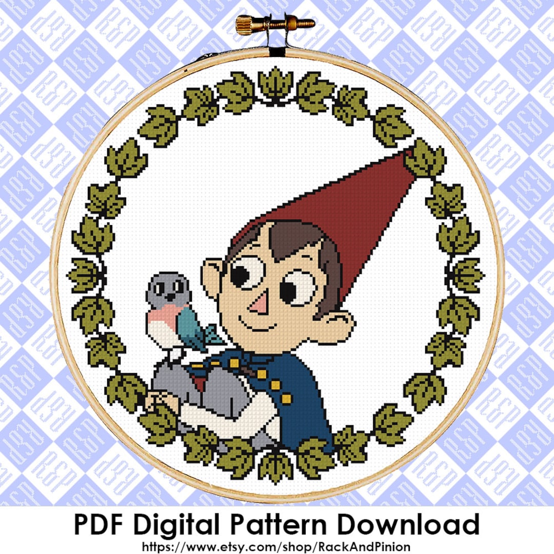 Wirt and Beatrice Over the Garden Wall OTGW - Counted Cross Stitch ...