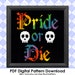 Spooky Ghosts With Pride Flags LGBTQIA Gay Pride Counted Cross Stitch ...