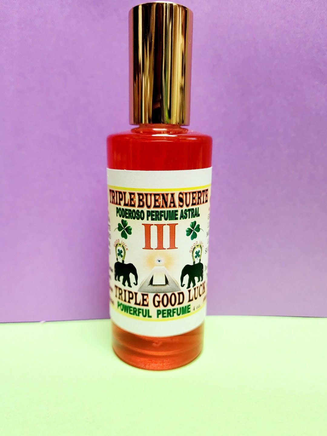 Triple Good Luck Perfume - Etsy