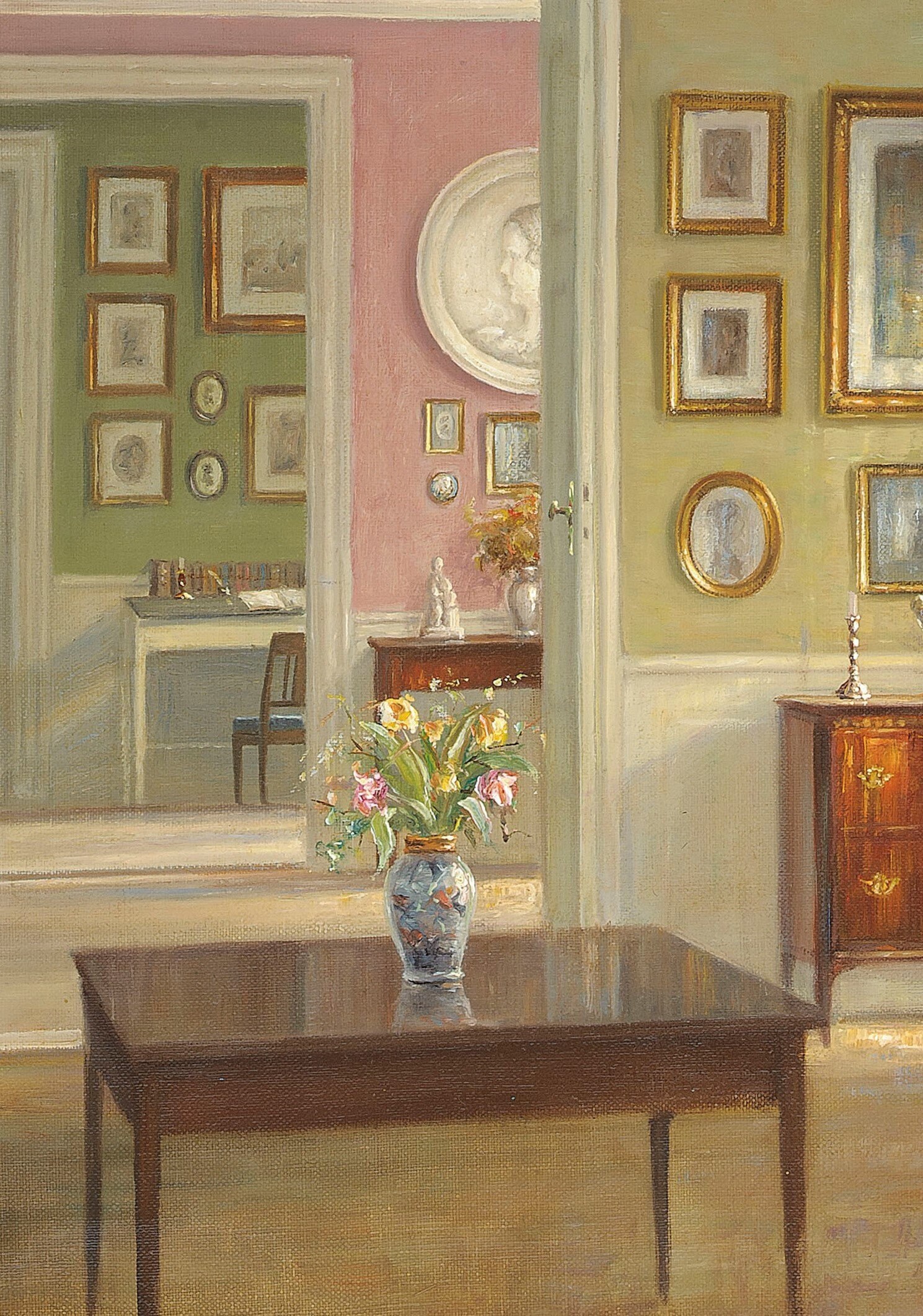 ART PRINT Vintage Interior Scene Wall Art Interior Room - Etsy