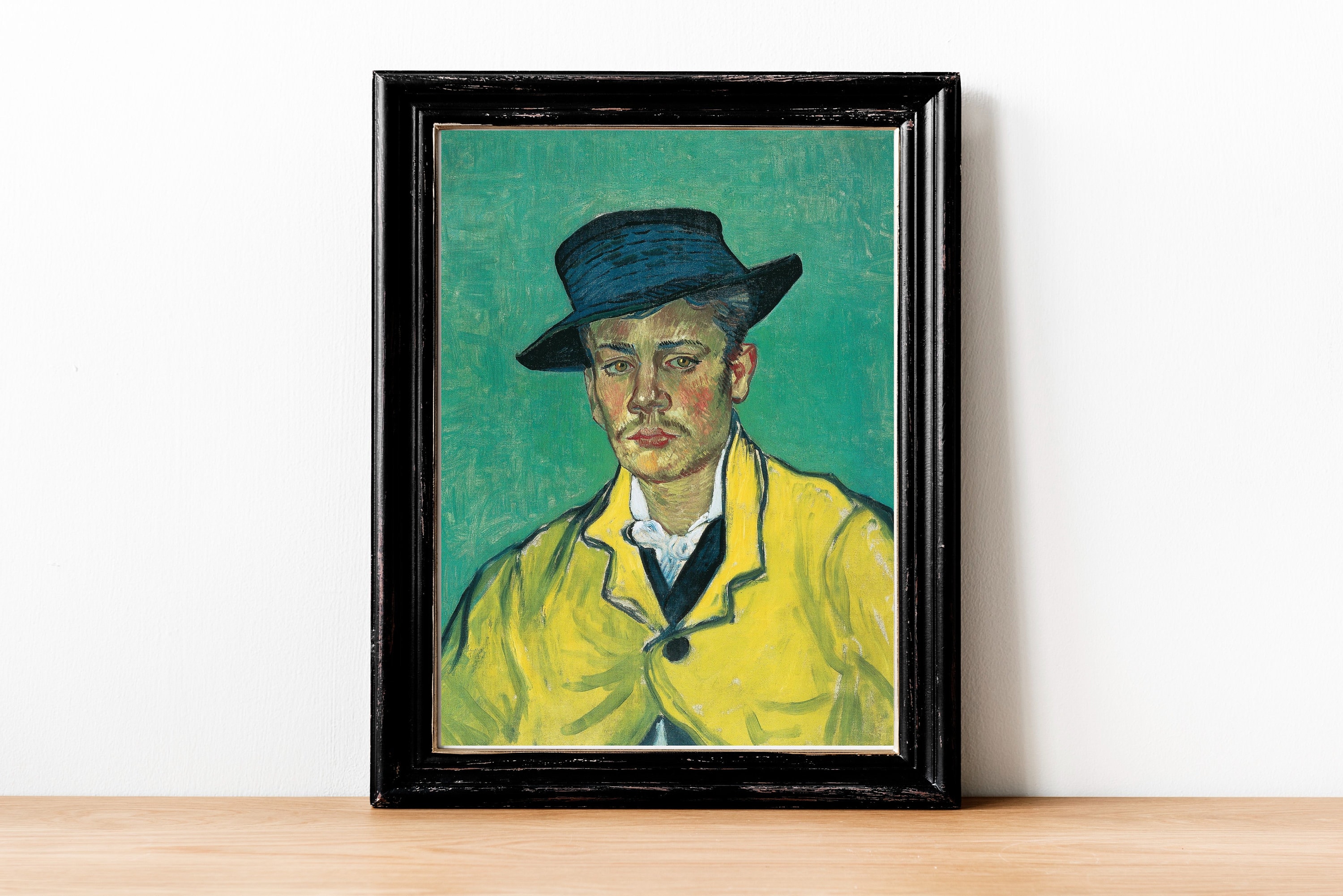 ART PRINT Vintage Male Portrait Oil Painting Portrait of - Etsy