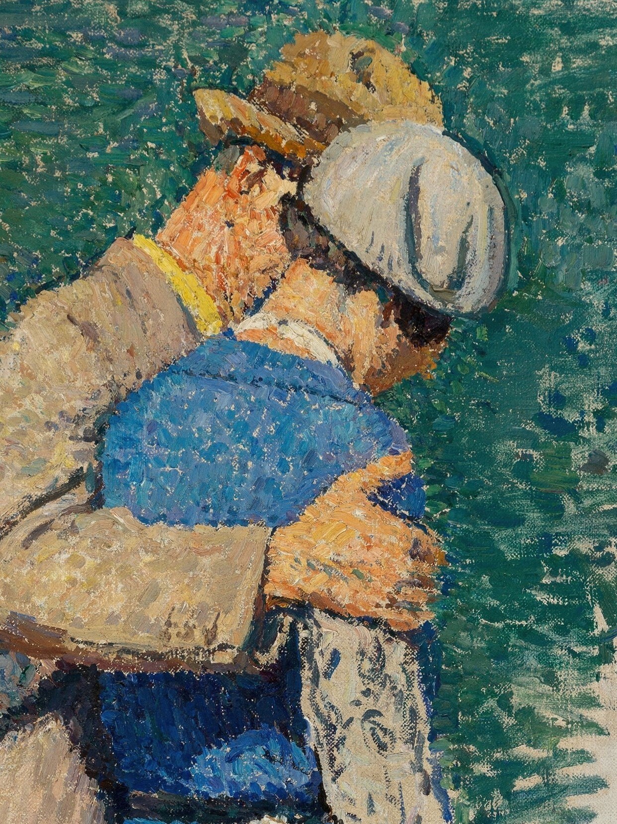 ART PRINT Vintage Love Couple Oil Painting Couple at the - Etsy